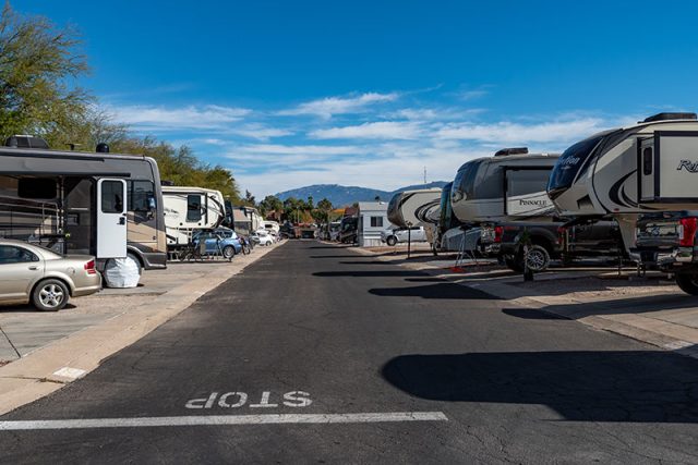 Tucson Arizona RV Park & Resort Long Term Rentals -Far Horizons